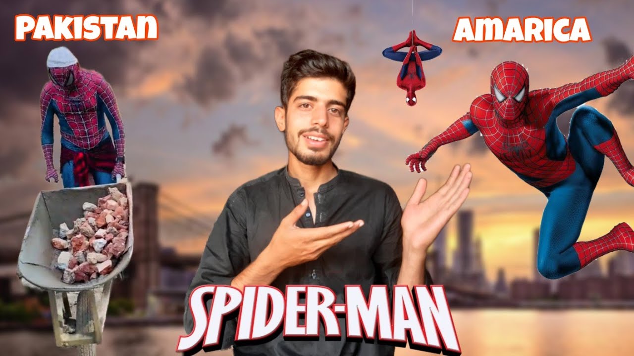 american Spider man Vs pakistani spider man | video compilation - YouTube