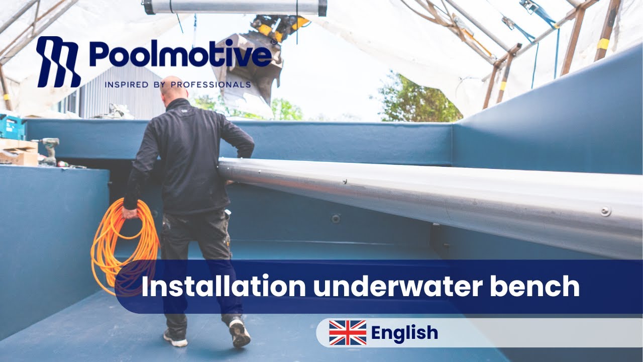 Installation underwater bench - YouTube