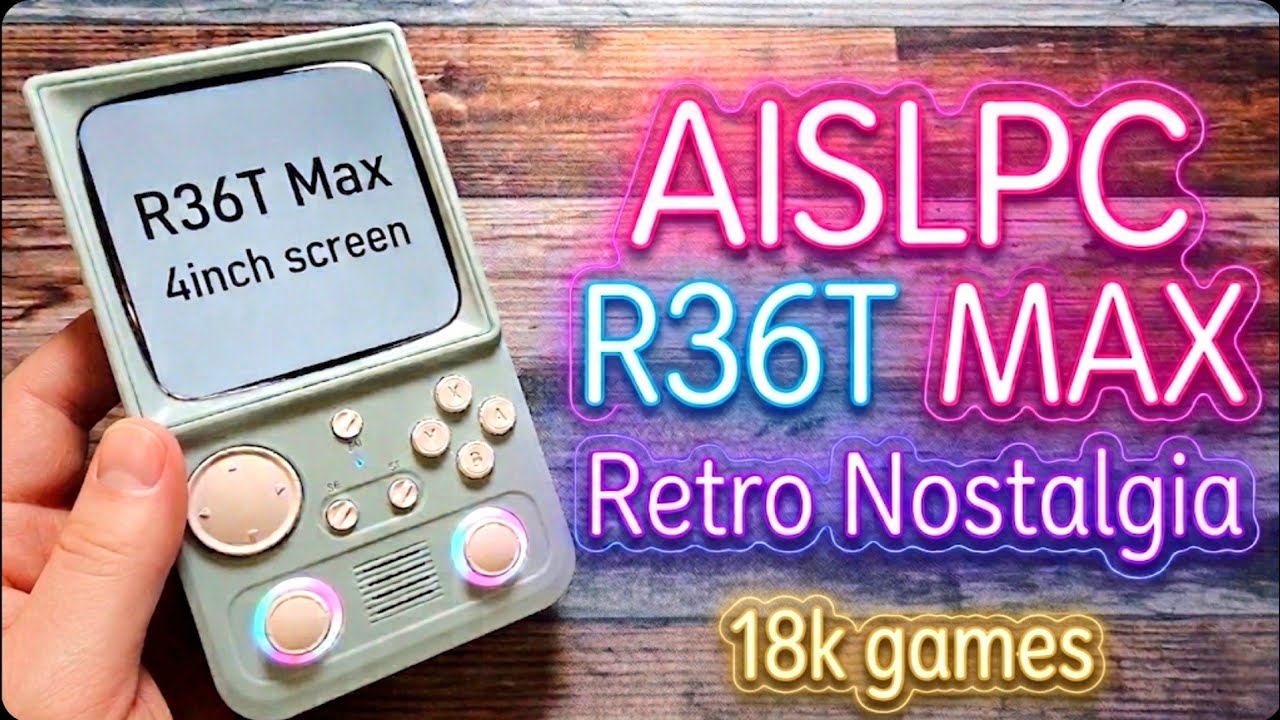 R36T MAX handheld , CRT looks r36s in 2026 - YouTube