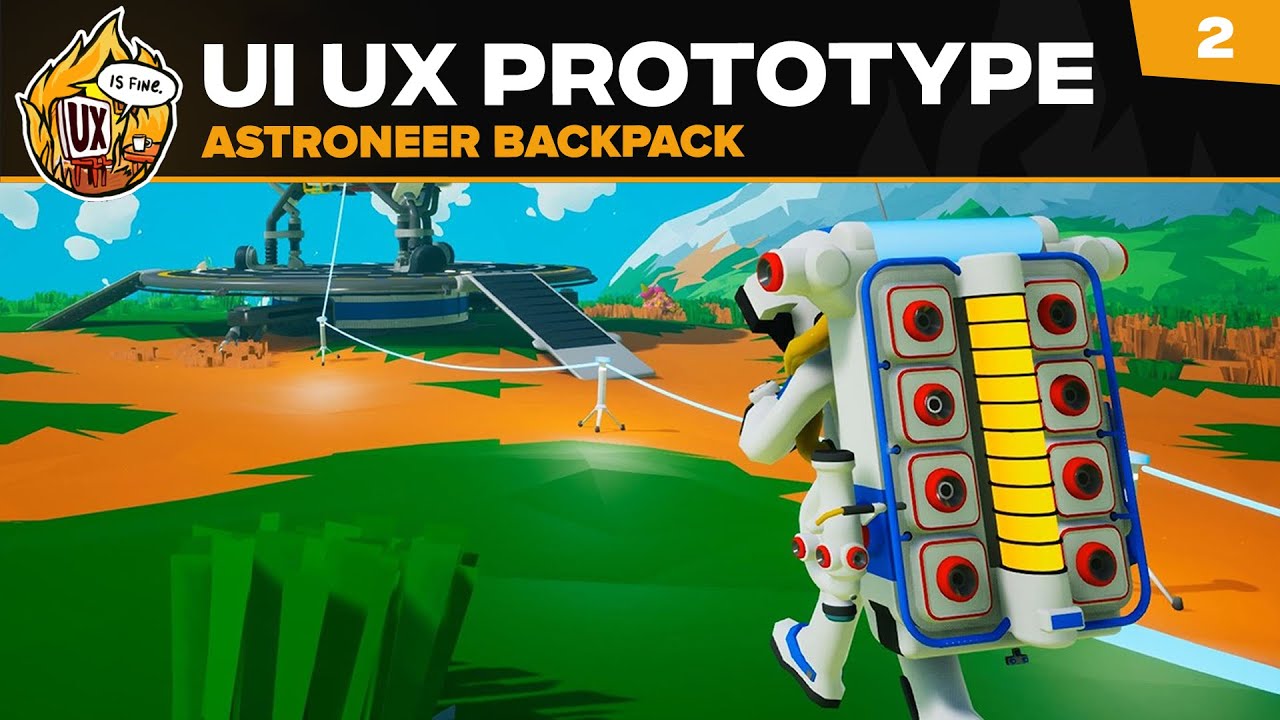 Can I Make This UI? Ep #1 - Astroneer Backpack - YouTube