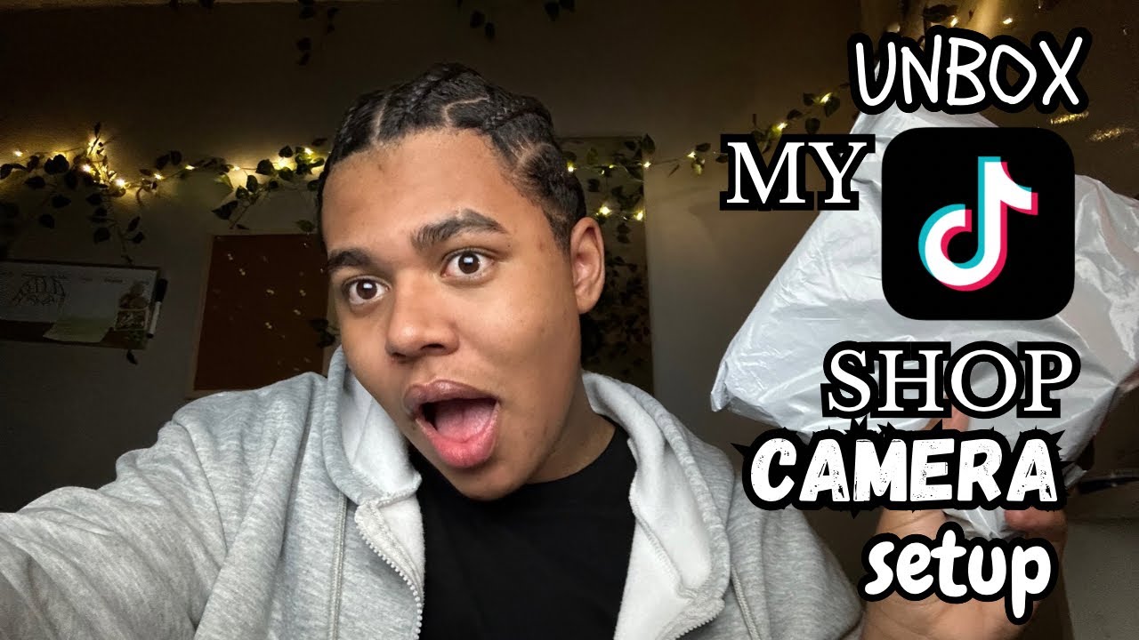 MY FIRST CAMERA SET UP!! (from TIKTOK SHOP) - YouTube