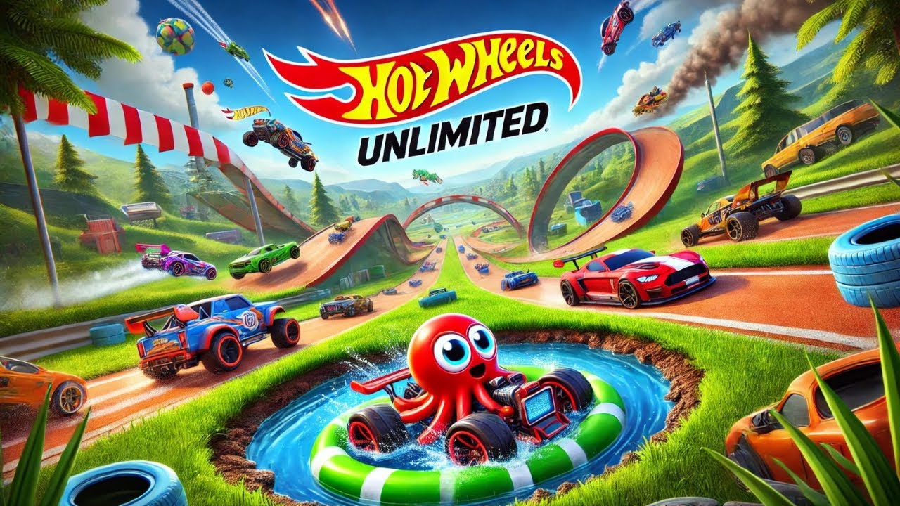 Hot Wheels Unlimited: Run, Dodge Octopus, Cross Mud and Win this Epic ...