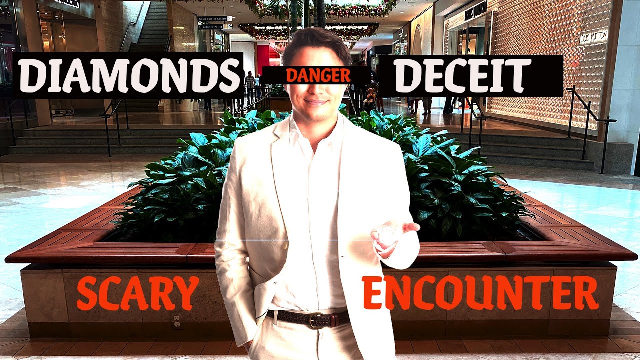 Diamonds, Danger, Deceit. My scary encounter story - YouTube