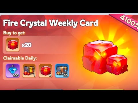 Most cost effective packs for Fire Crystals #whiteoutsurvival - YouTube