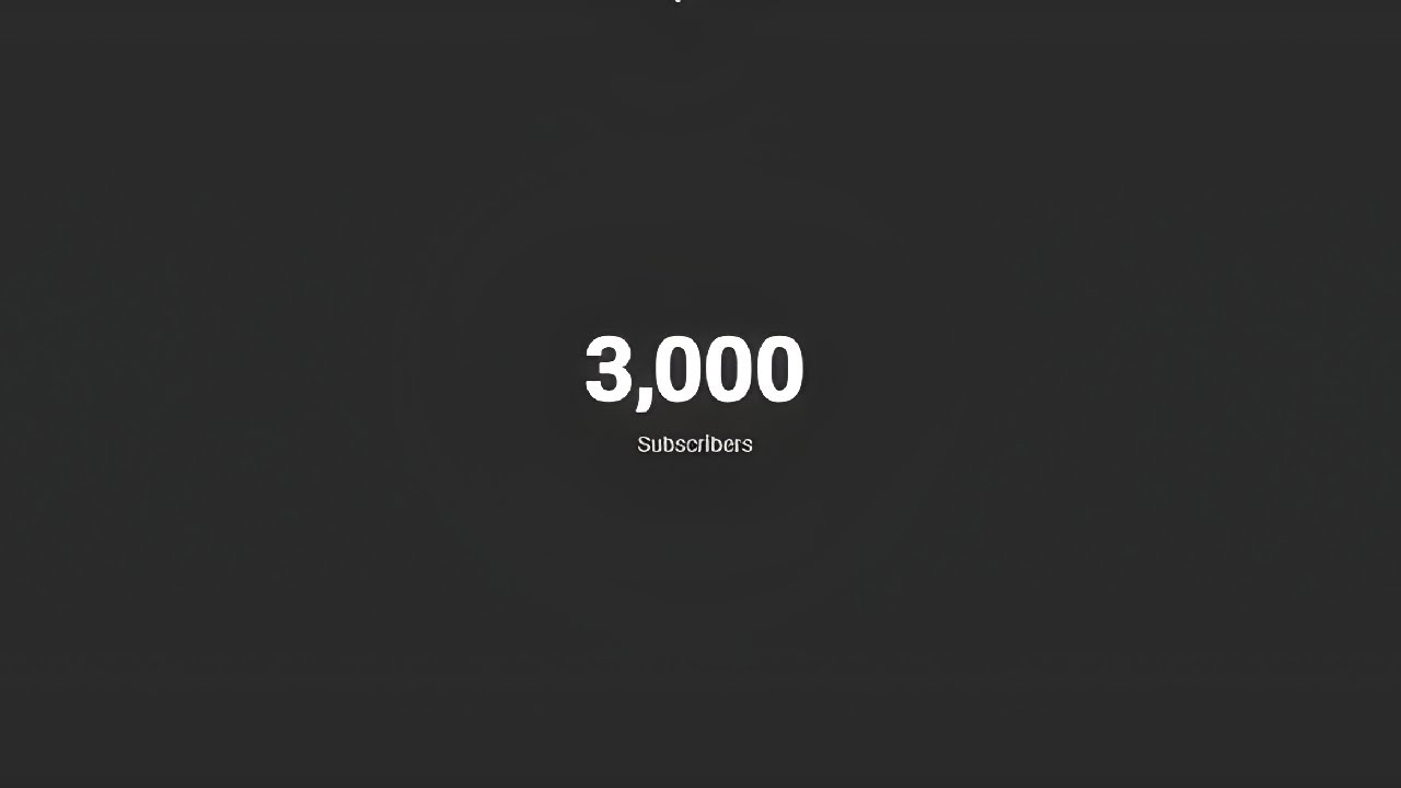 HITTING 3K!!!! - YouTube