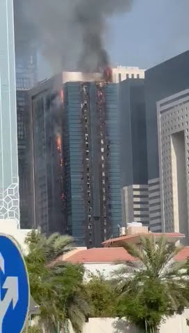 Fire In Outer Part Of Residential Building Contained By Civil Defense ...