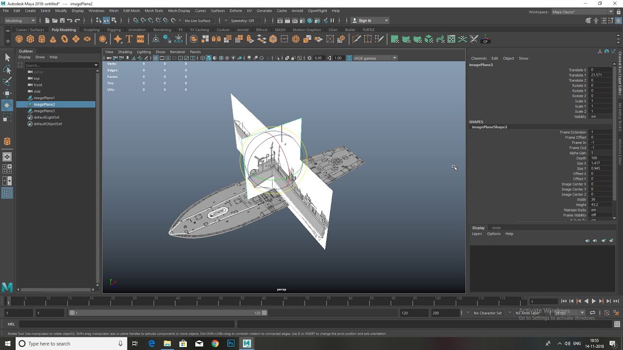 how to create boat in 3d maya 2018 part 1 amit cg art - YouTube