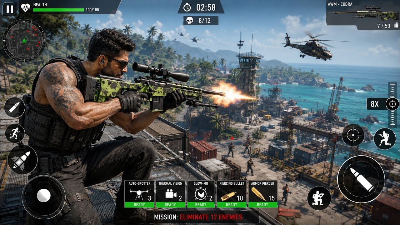 Cover Fire : Offline Gun Shooting Game_Android Gameplay 4 - YouTube