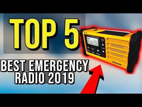 ✅ TOP 5: Best Emergency Radio 2019