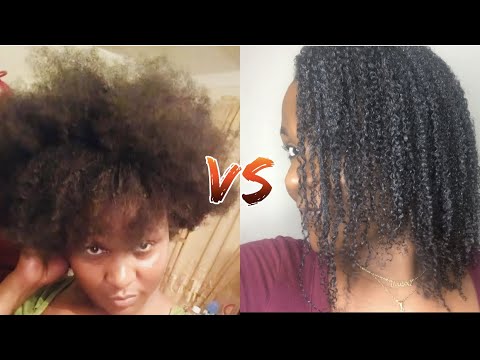 DEFINING CURLS ON TYPE 4C NATURAL HAIR - YouTube