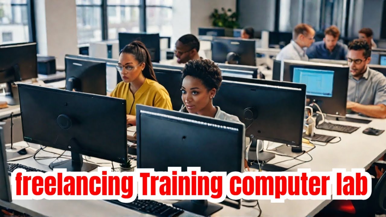 How we created a freelancing Training computer lab. - YouTube
