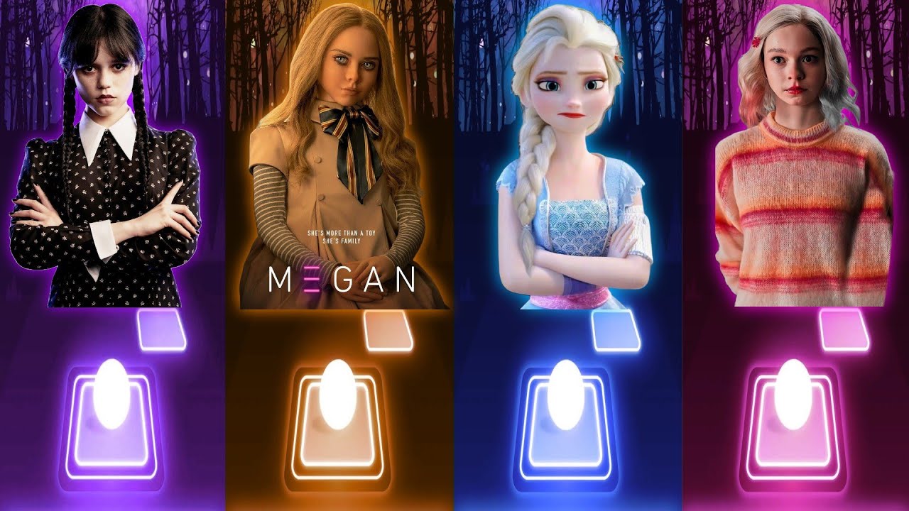 Wednesday Dance | Megan (M3gan) | Elsa Let It Go | Enid Sinclair ...