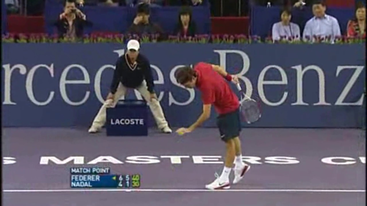 Tennis Masters Cup Shanghai 2007 Semi-Final Highlights - Federer v ...