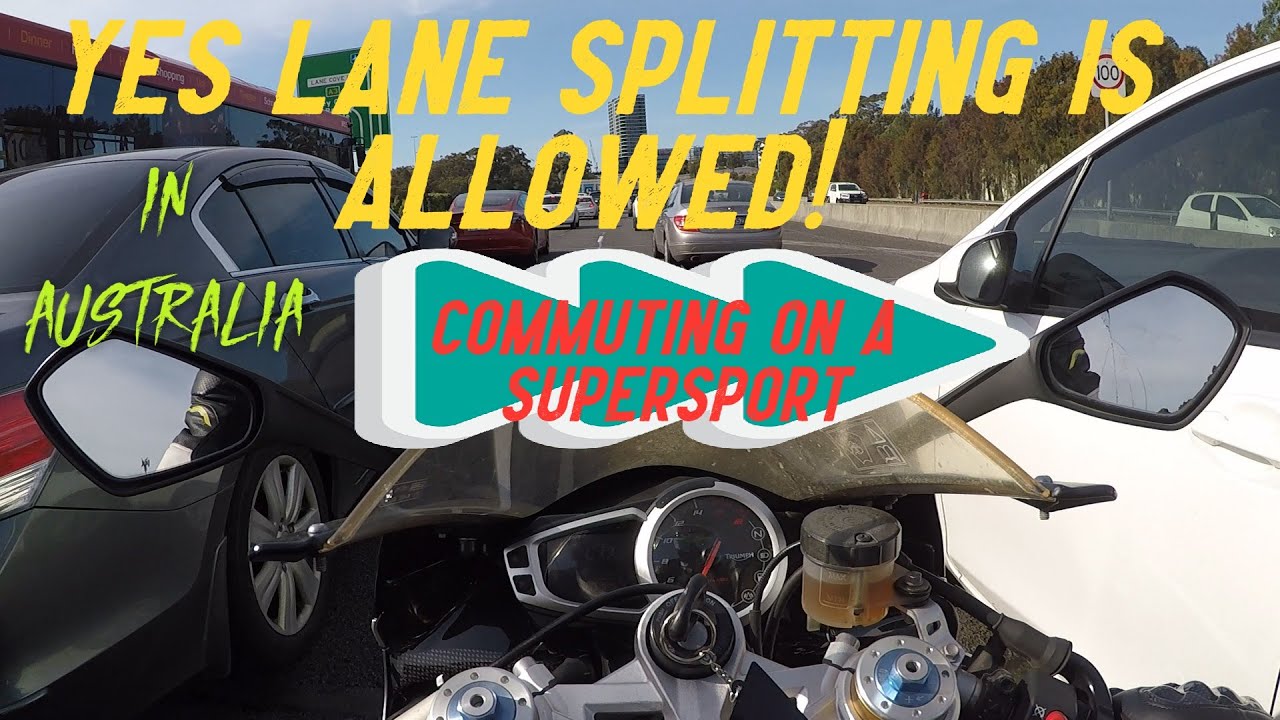 Lane splitting tips and advice - YouTube