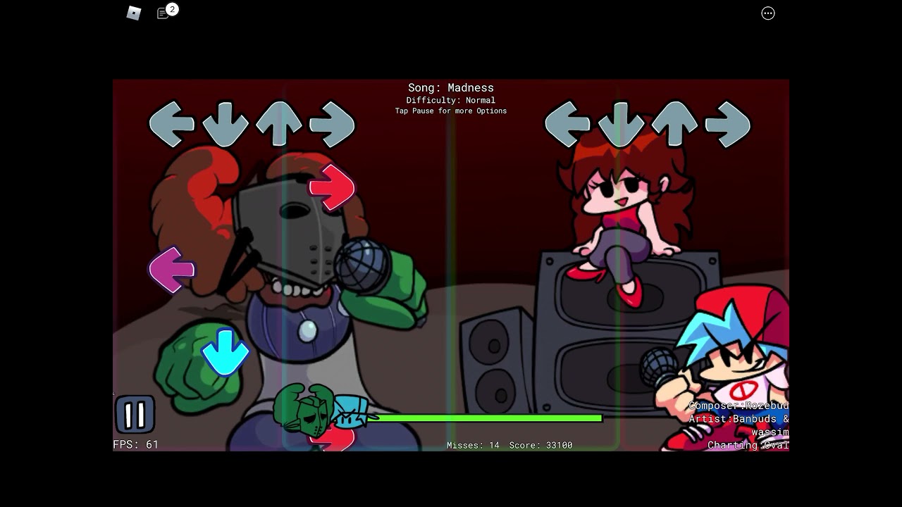 Madness literally FNF (HARD LEVEL) - YouTube