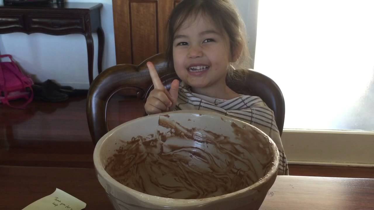Laura eating chocolate from a bowl - YouTube