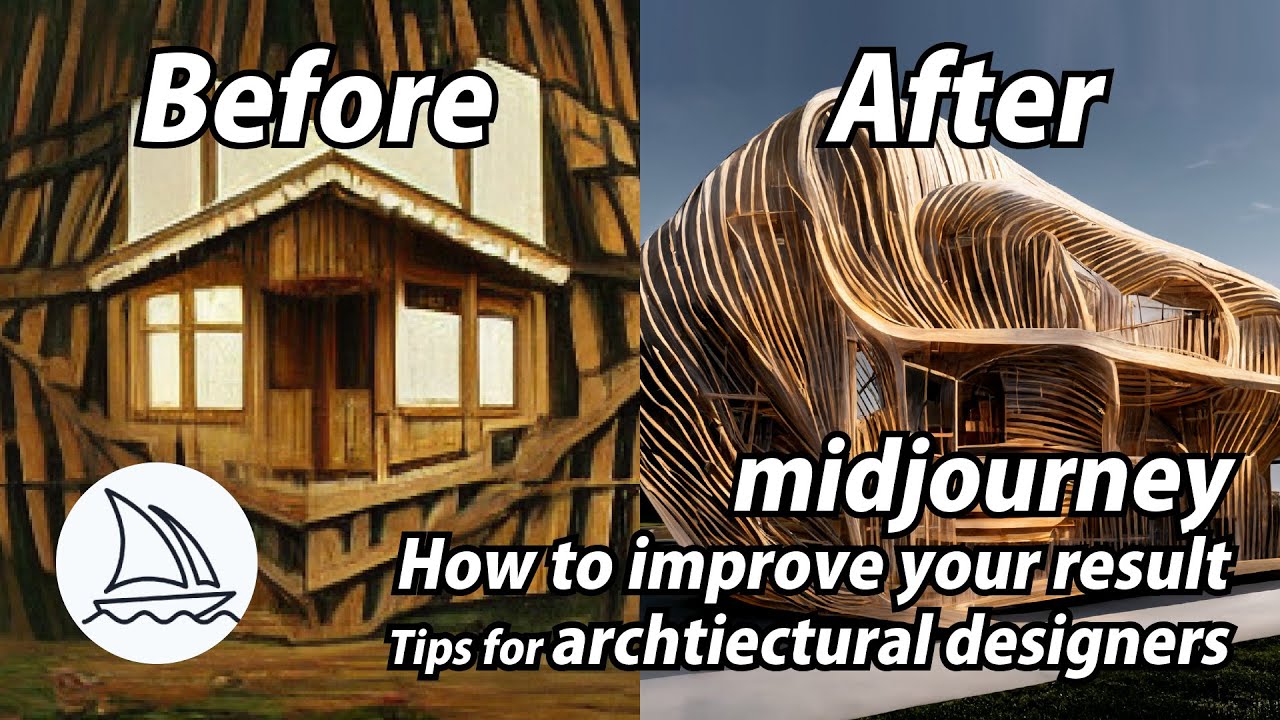 Midjourney Tips for architects : Improving the result - YouTube