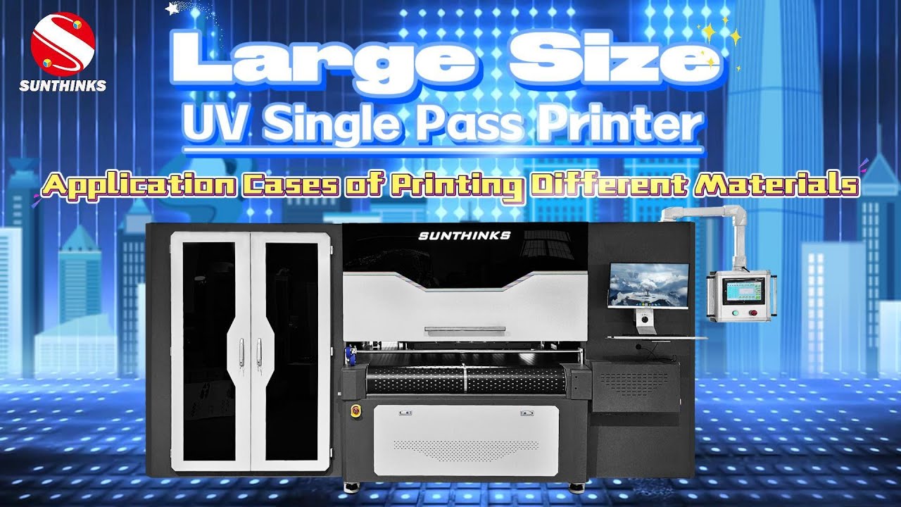 Printing Collection: Application of Sunthinks Large Single Pass UV ...
