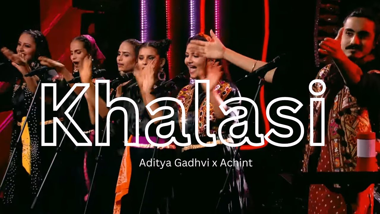 Gothilo Song ll Coke Studio Bharat ll Khalasi ll Aditya Gadhvi x Achint ...