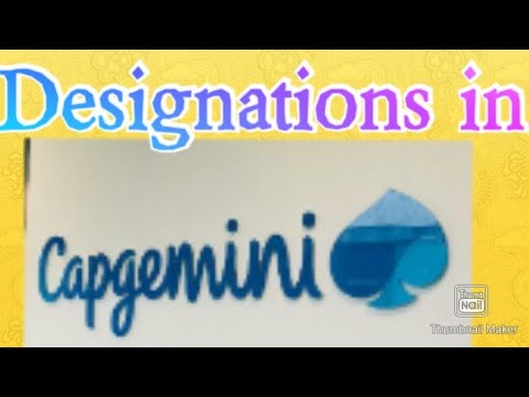 Designations in Capgemini (IT) - YouTube