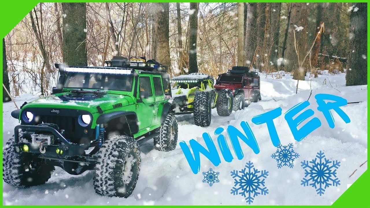 Axial Jeep Rubicon | Jeep Deep Snow - YouTube
