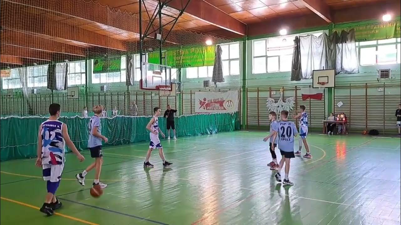 Mistrzostwa Polski SZS w koszykówce 3x3, mecz nr 4: PSP21 Opole vs SP13 Gorzów Wlkp. 9:13 - YouTube
