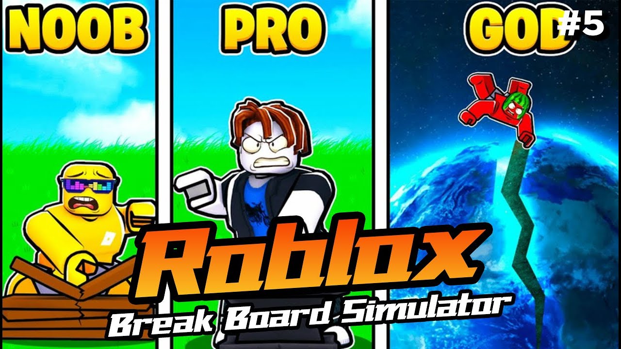 Roblox EP.5 ฝ่ามือผ่าไม้ฝึกให้กลายเป็นผ่าโลก!! 😎 | Break Boards ...