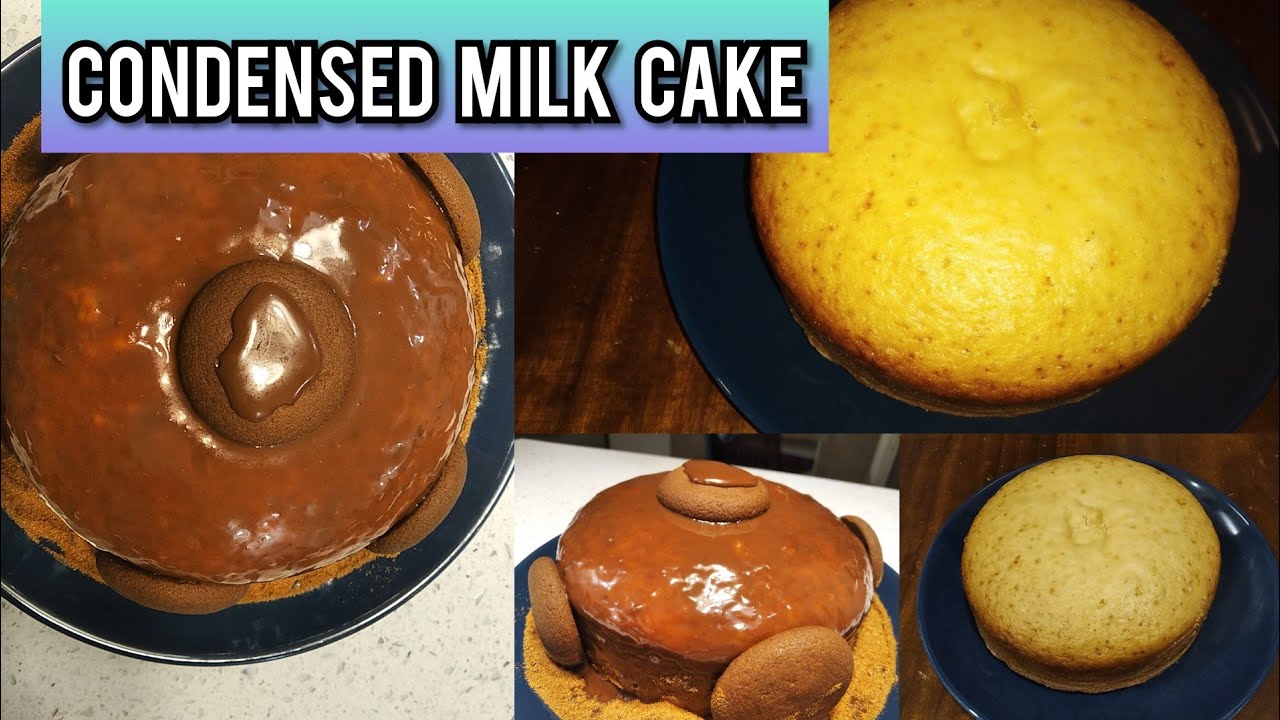Condensed milk cake/ milkmaid condensed milk cake 🍰 - YouTube