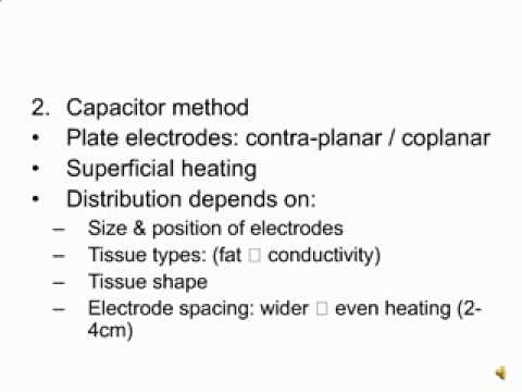 Electrophysical agents Shortwave Diathermy - YouTube