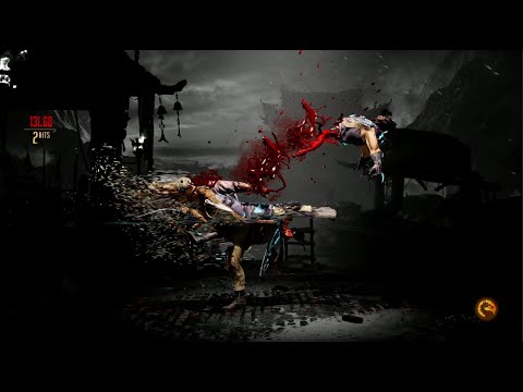 Johnny Cage Swipe Kick Brutality on Galvanic Flare Scorpion - YouTube