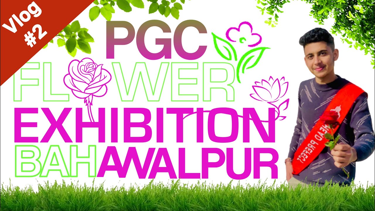 Flower Exhibition In PGC | Vlog 2 | mesamiii - YouTube