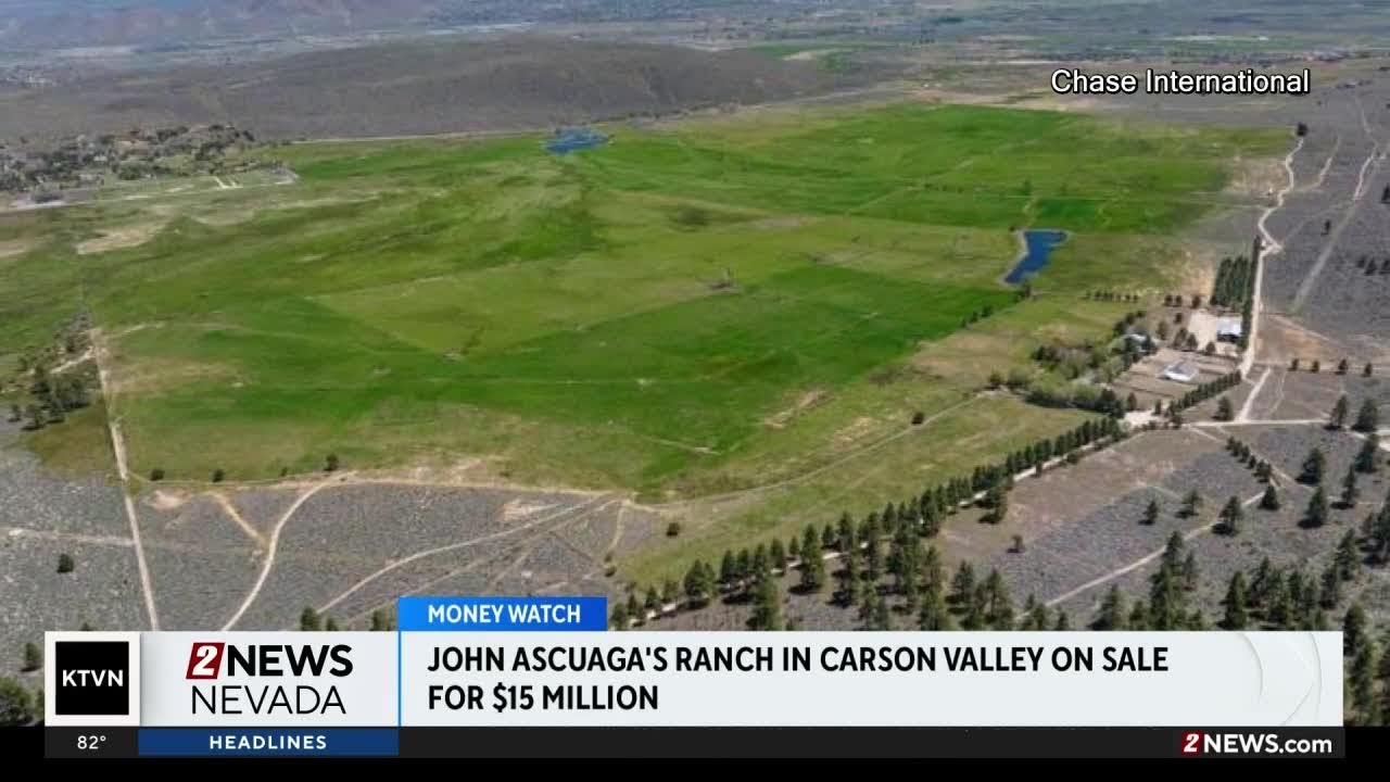 John Ascuaga's Carson Valley Ranch Selling for $15 Million - YouTube