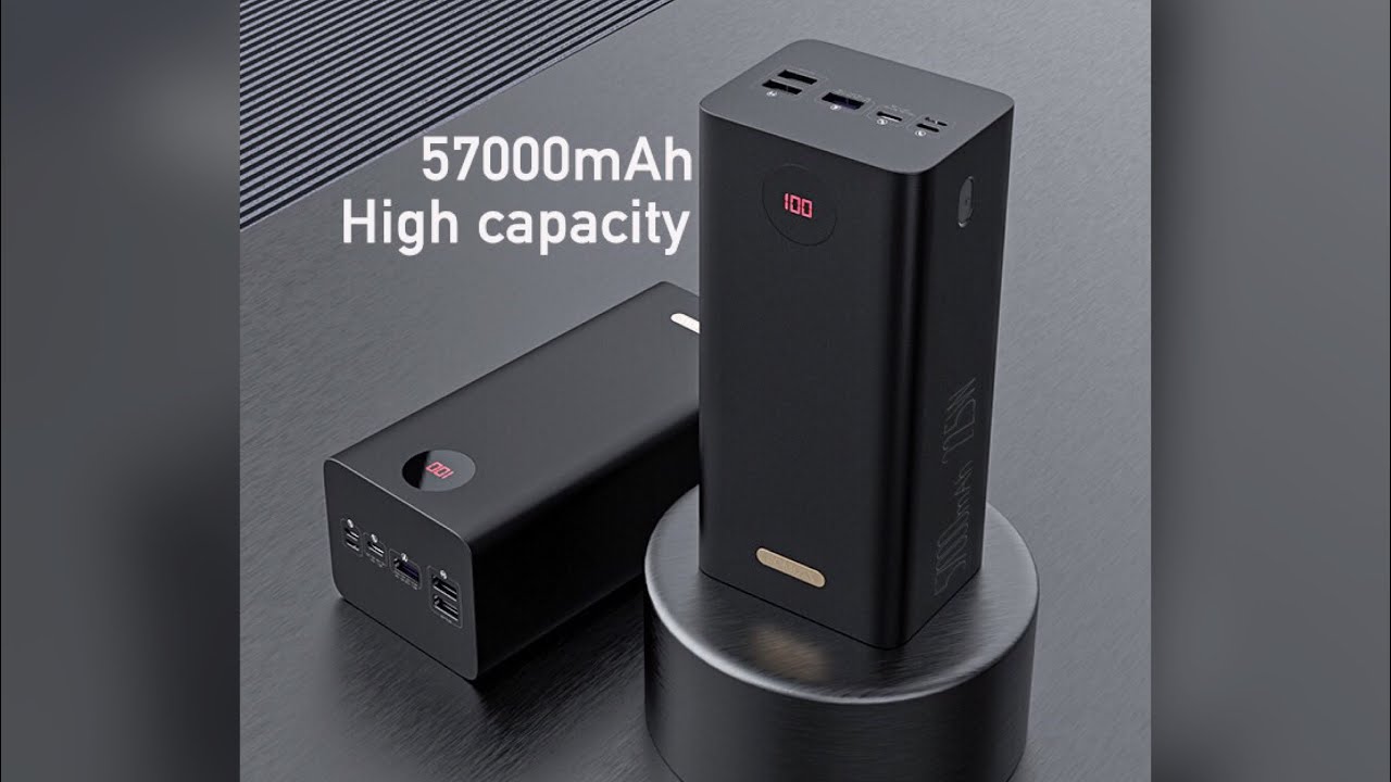 Unboxing? [Opening] 2020 ROMOSS Power Bank [ 57000 mAh ] - YouTube