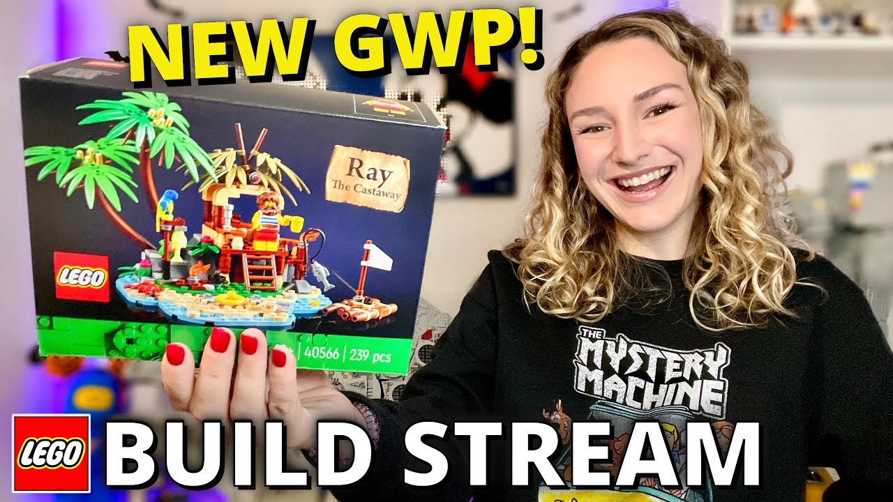 🔴 Building The New LEGO Ray The Castaway Gift With Purchase! (40566 ...
