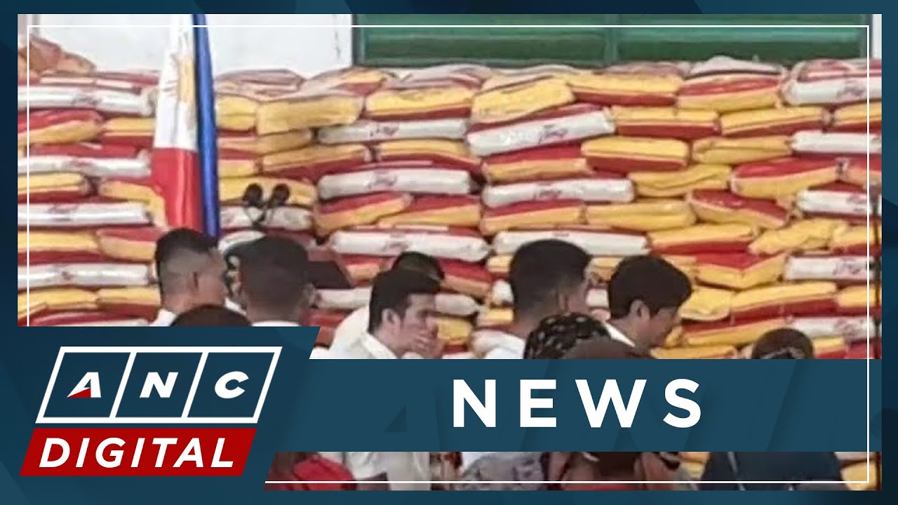 DSWD receives 42,000 bags of smuggled rice seized by BOC | ANC - YouTube