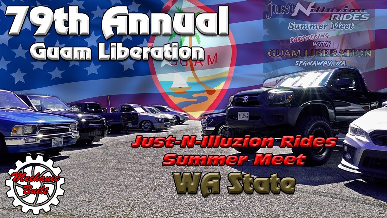 A Car Meet With Island Style : 79th Annual Guam Liberation - YouTube