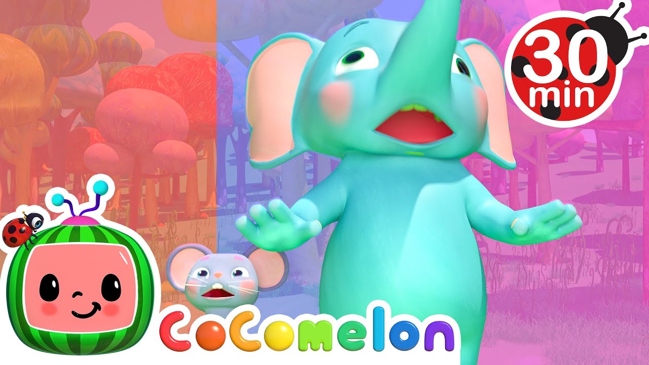 The Mouse and Elephant Hiccup Song | CoComelon Nursery Rhymes & Kids ...