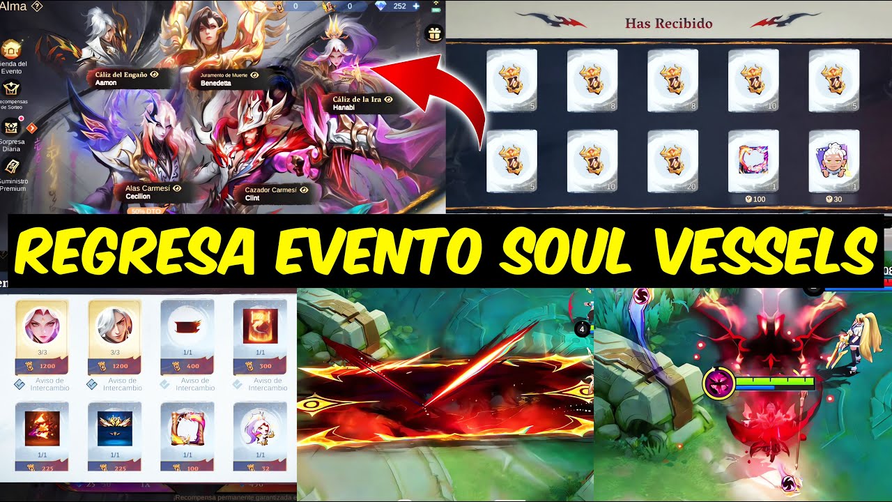 LLEGA EL SQUAD COMPLETO 5 SKINS SOUL VESSELS! BENEDETTA, CECILION ...