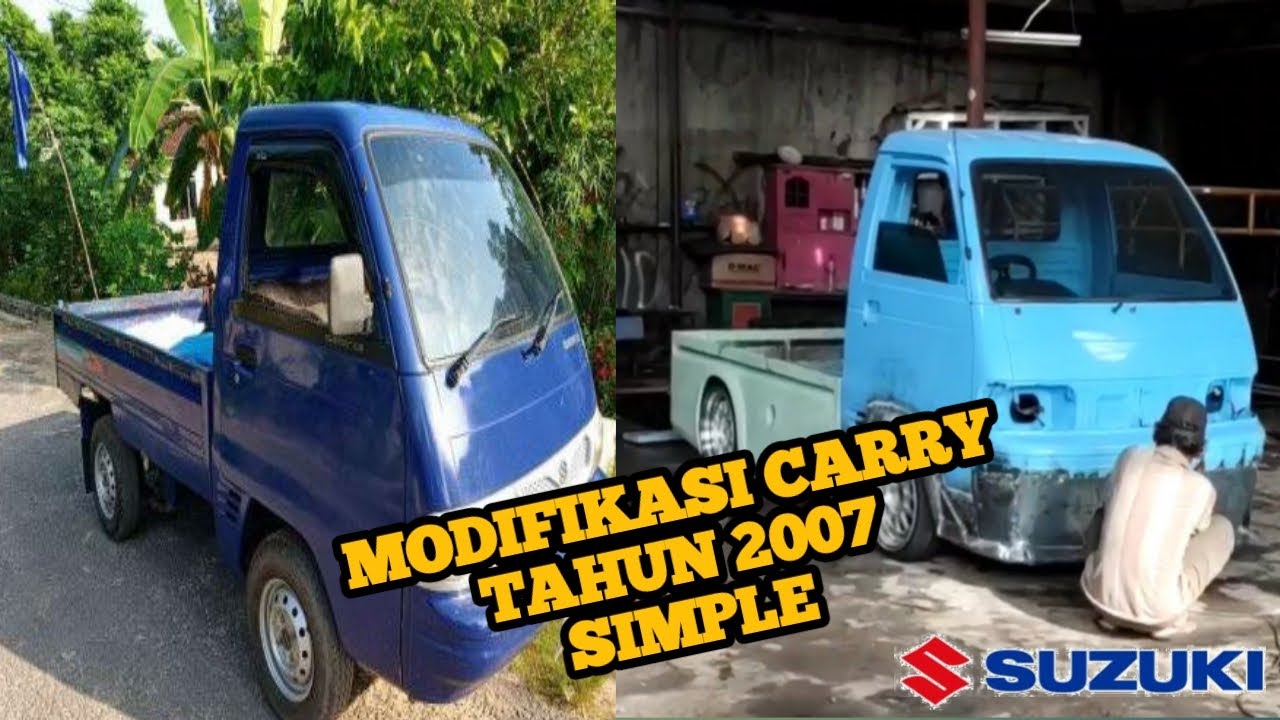 Modif pickup Suzuki carry elegan - YouTube