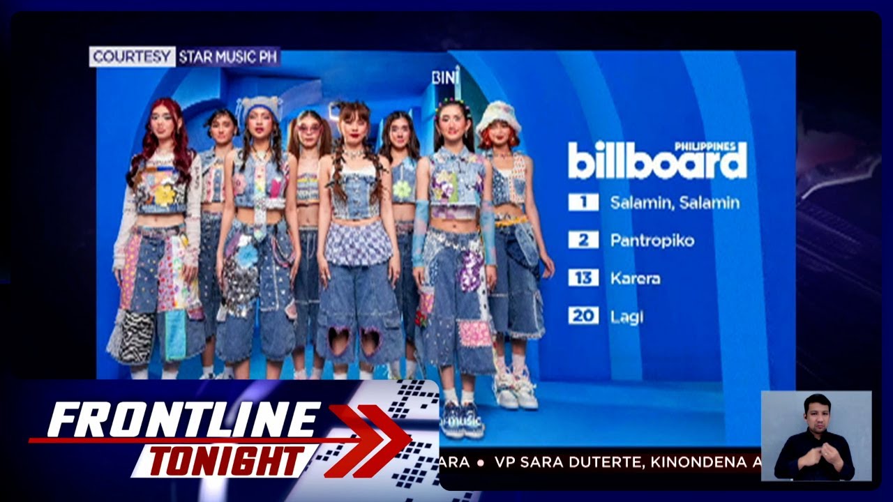 Nasa 10,000 Blooms, nakisaya sa ‘Happy BINI Day’ | Frontline Tonight ...