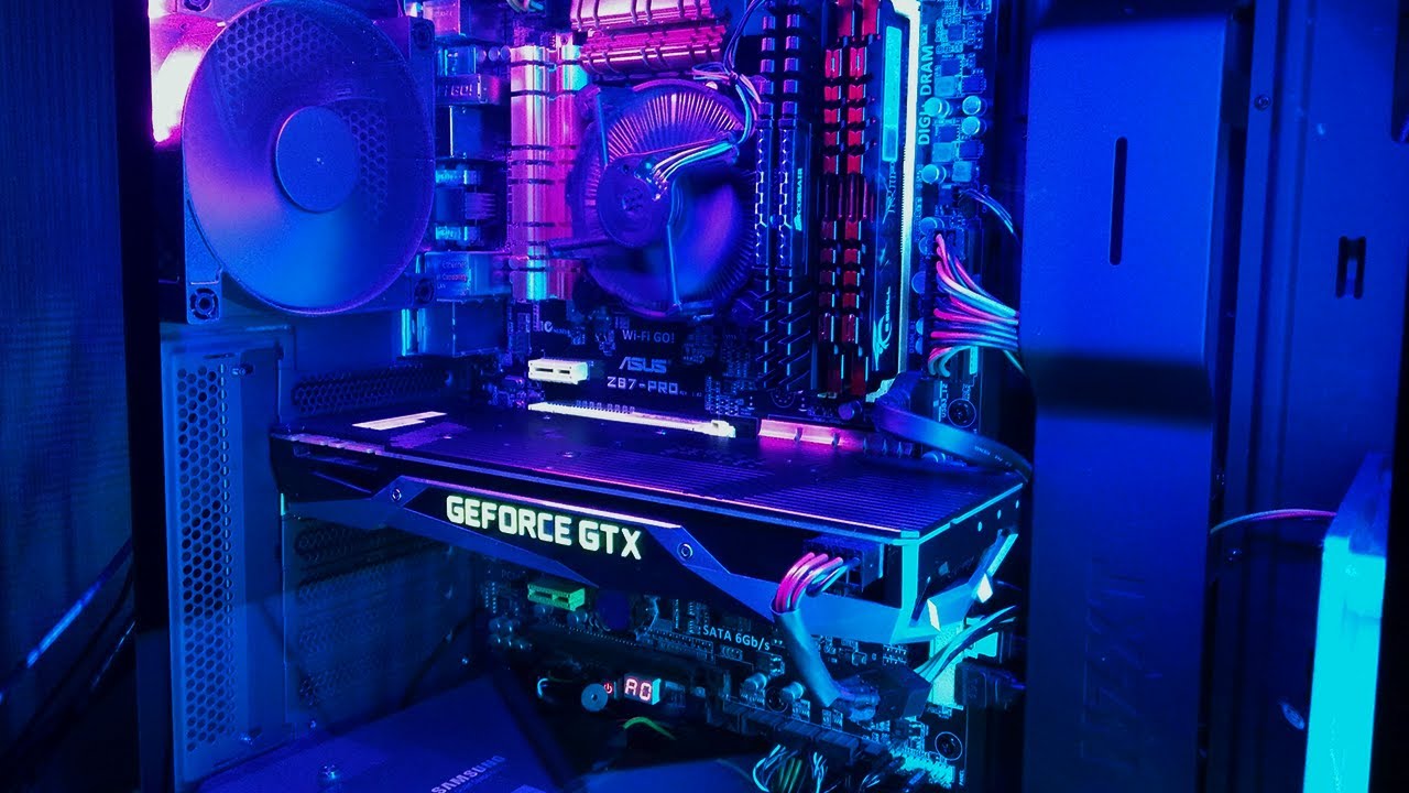 NZXT S340 Elite Custom RGB Lightshow - YouTube