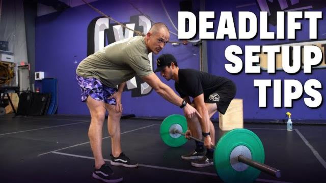 Perfecting Your Deadlift Setup Position - YouTube