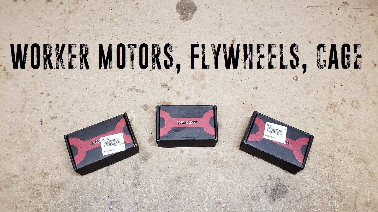 Worker Motors, Flywheels, and Cage Review - YouTube