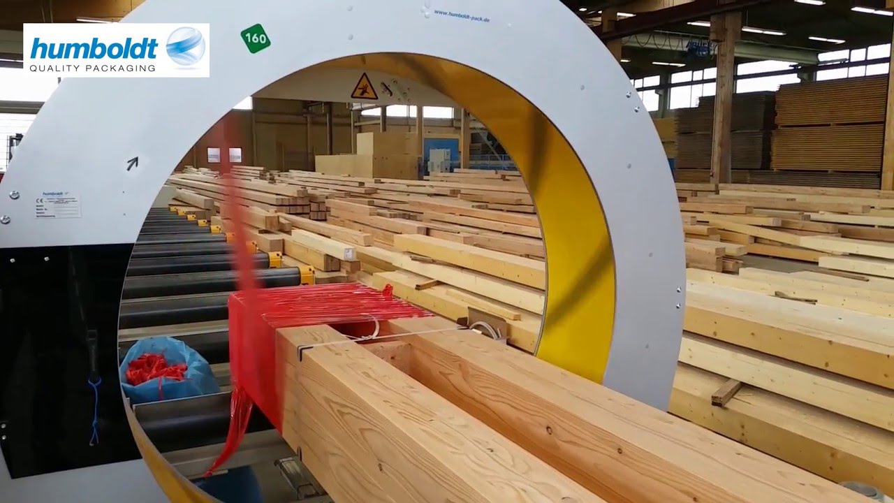 Vollautomatischer Horizontalwickler für das Wickeln von Langgüter ...