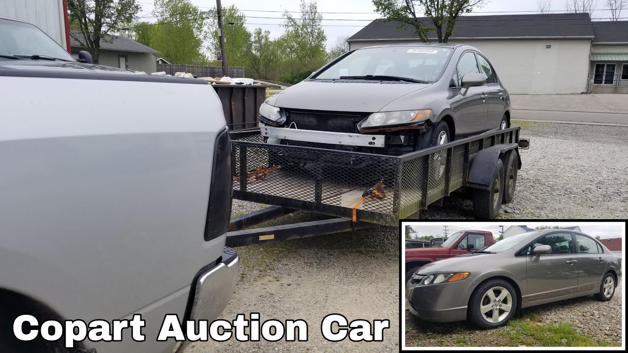 Rebuilding A Salvage Car In Less Than One Week - YouTube