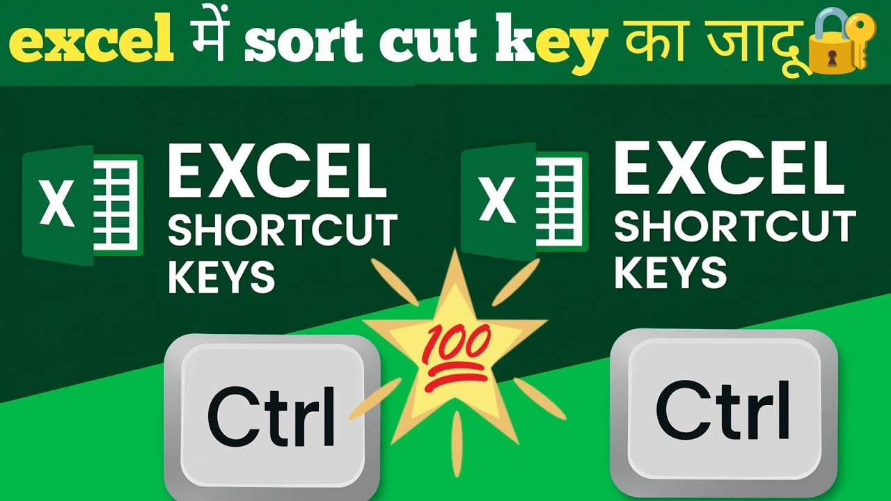 Microsoft Excel Shortcut Keys Full Tutorial | Boost Speed ...