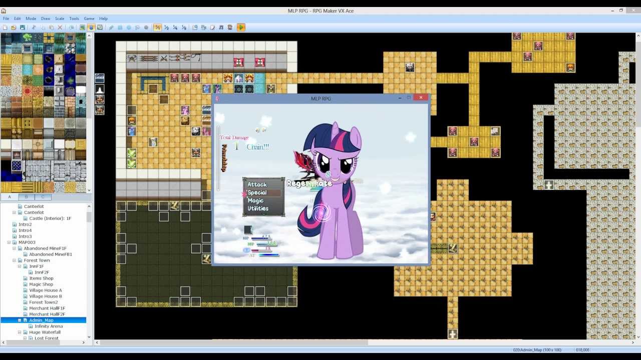 MLP RPG Infinity Challenge Arena Concept - YouTube