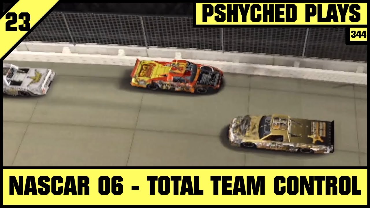 #344 | NASCAR 06: Total Team Control #23 - Pretty Brutal Smash! - YouTube