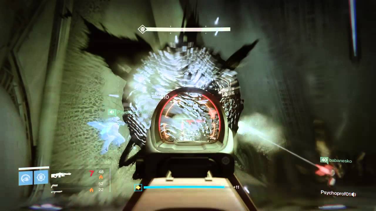 Destiny TTK Dreadnaught The Sunless Cell Strike Part 1 - YouTube