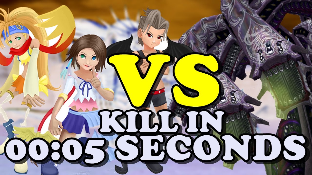 Final Fantasy X-2 HD Remaster - Kill Major Numerus in 00:05 seconds ...